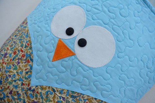 Bolsa Coruja - Tecido para Patchwork - Blog do Bazar Horizonte