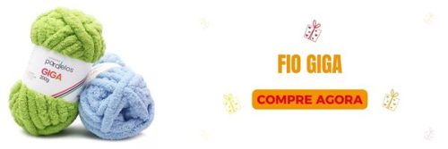 Receita Manta Bicolor em Tricô de Dedo com o Fio Giga - Blog do Bazar ...